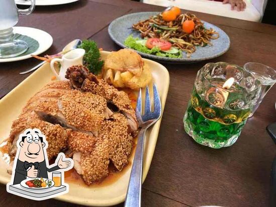 Menu at Plataran Dharmawangsa restaurant, Jakarta