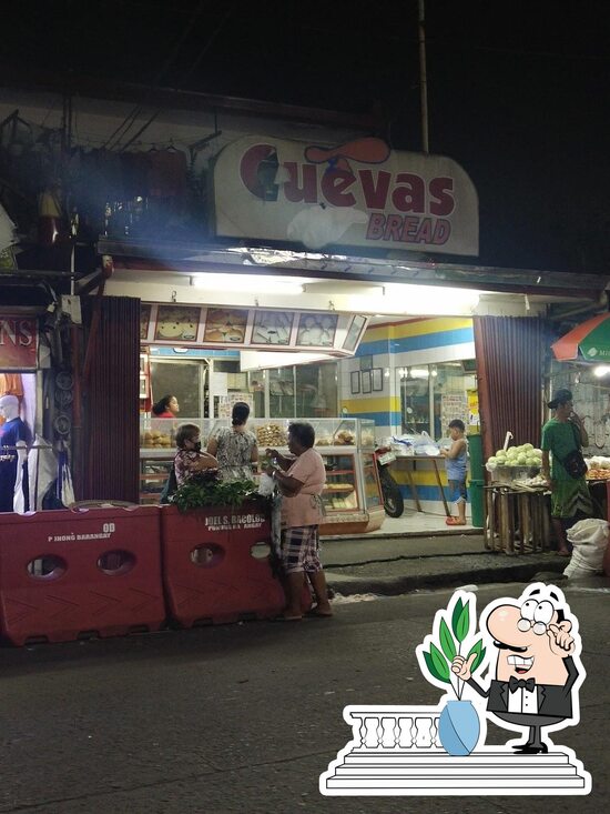 Menu at Cuevas Bakery, Caloocan, Langit Rd