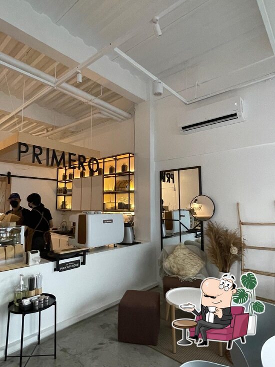 Menu at Primero Coffee cafe, San Fernando