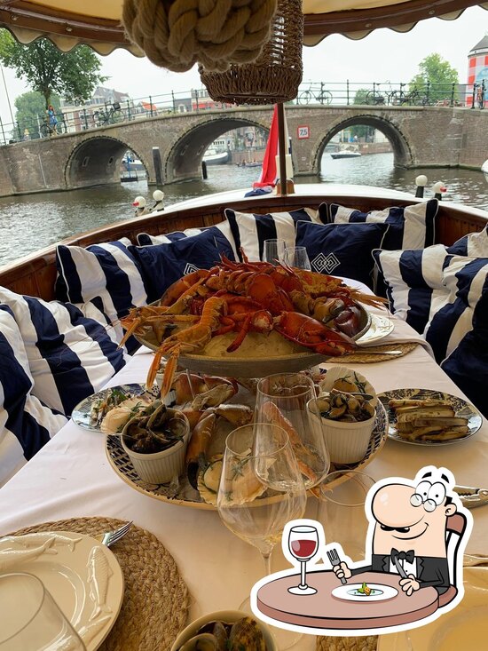 Restaurant Dinner Cruise Amsterdam - Rondvaart met eten, Amsterdam ...