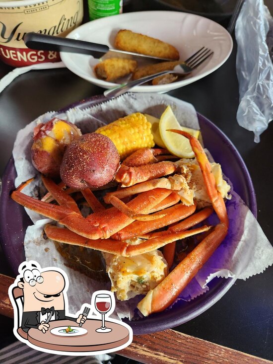 Menu at Crawfish Warehouse restaurant, Jasper
