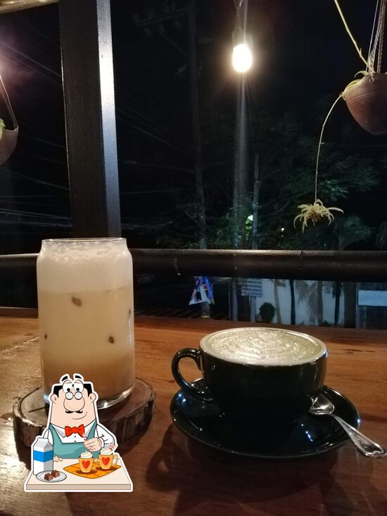 Menu at Feynman Coffee restaurant, Taytay