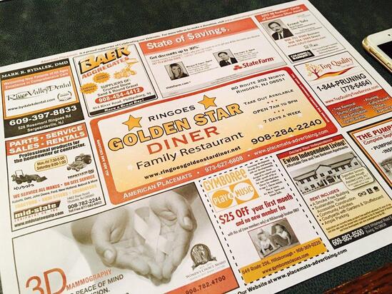 Menu at Golden Star Diner restaurant, East Amwell Township, 80 US-202