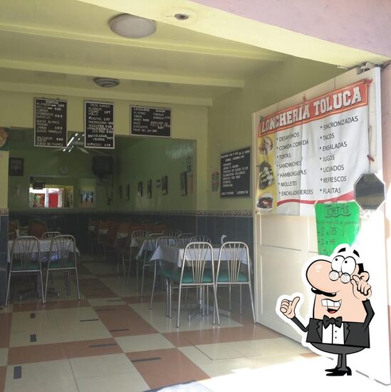 Menu at Lonchería Toluca restaurant, Mexico, Calz México-Xochimilco 37