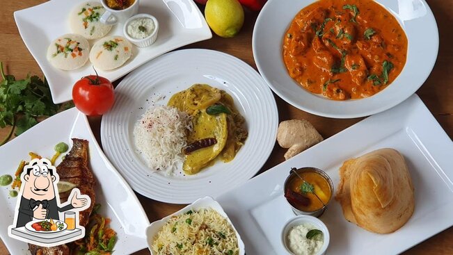Menu at Madras Cafe, Glasgow