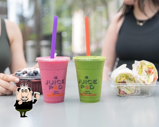 Menu at The Juice Pod Center City restaurant, Philadelphia