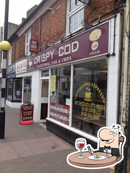Menu at Crispy Cod Orpington restaurant, Orpington, 114-116 High St.