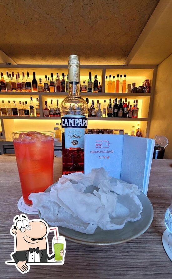 Menu at Gong-Gan pub & bar, Seoul, 66-4 Yulgok-ro 3-gil