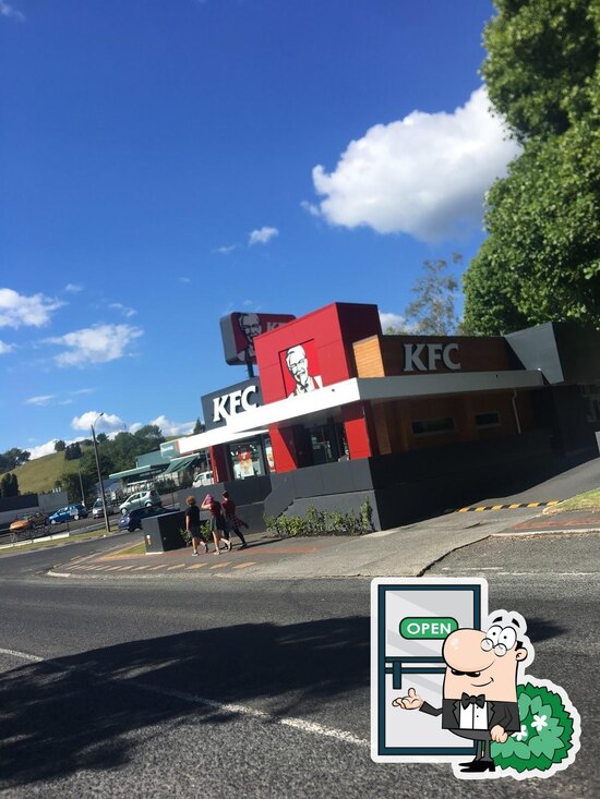 Menu at KFC Tokoroa restaurant, Tokoroa
