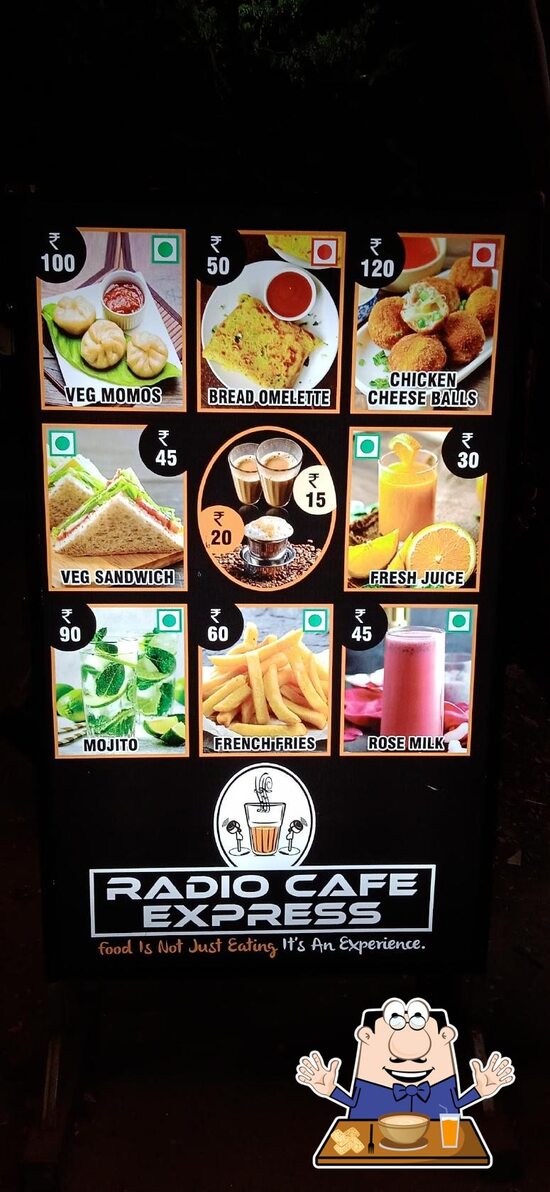Menu at Radio cafe EXPRESS, Chennai