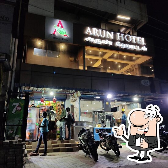 Menu at Arun Hotel, Chennai, East Coast Road Kanathur