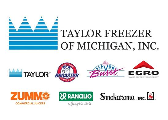 Menu at Taylor Freezer of Michigan Inc, Livonia