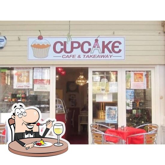 Menu at Cup Cake Cafe, Paignton