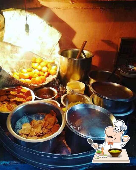 Menu at Padam Chaat Corner, New Delhi