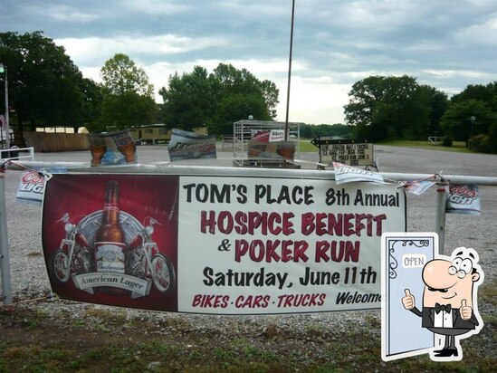 Menu at Tom's Place restaurant, Ponca City, 43 E Osage Cove Park Rd