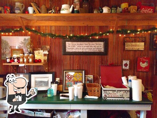 Menu at Claysville Store restaurant, USA