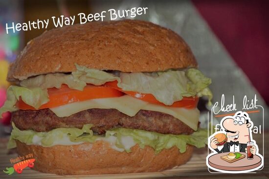 Menu at Healthy Way restaurant, Fujairah
