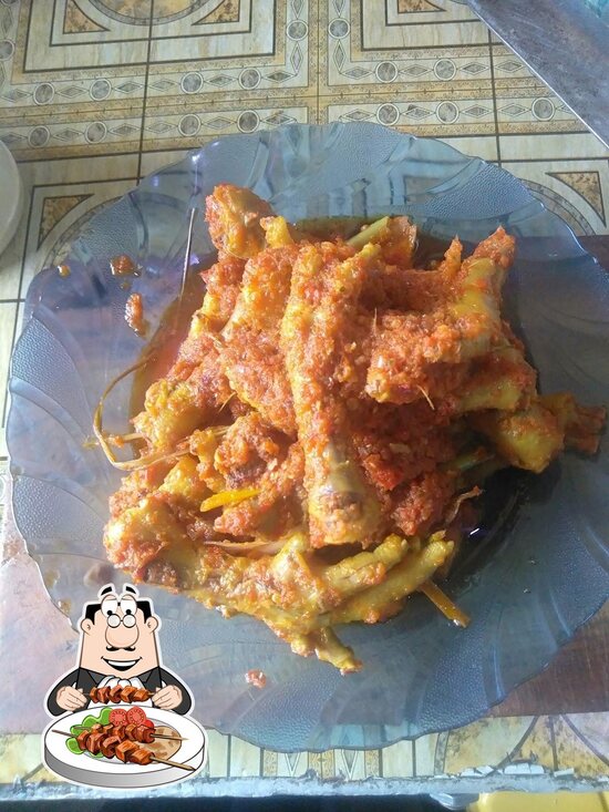 Menu at Mang Adang restaurant, Bogor