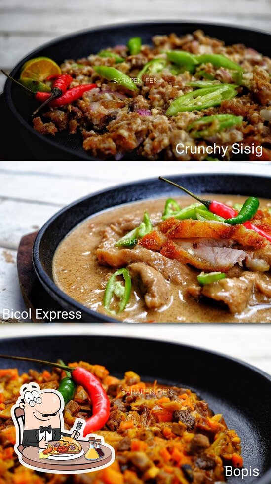 Carta del restaurante SARAPEN-PEN House of Kare-Kare and Sisig, Cainta
