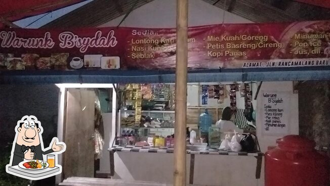 Menu at Warunk B'Sydah cafe, Bandung, 3G4X+F2H