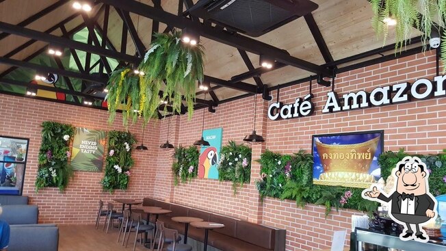 Menu at Café Amazon cafe, U Thong, 115/1 หมู่ที่ 6 ถนนมาลัยแมน ต.จรเข้ ...