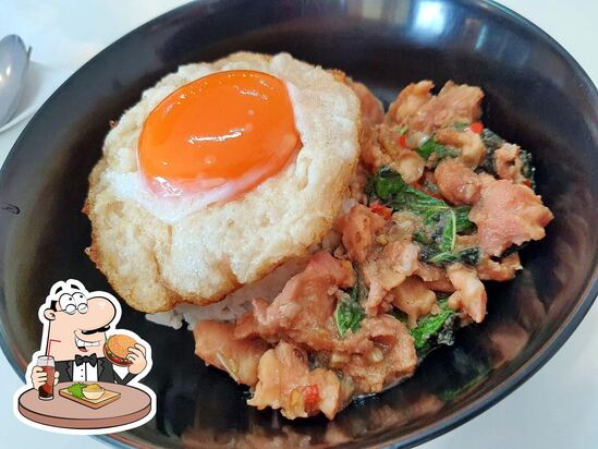 Menu at Moomgapao มุมกะเพรา Shell กาญจนาภิเษก restaurant, Bangkok
