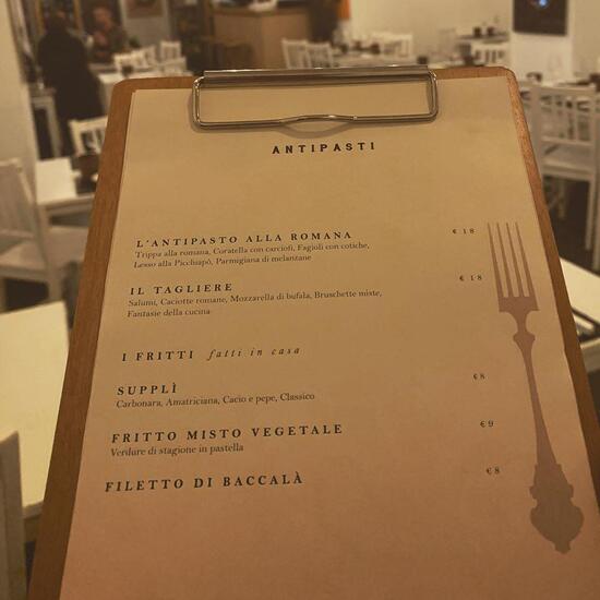 Menu at Cibus - Hostaria Romana restaurant, Civitavecchia