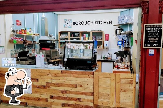 Menu at Borough Kitchen cafe, Halifax