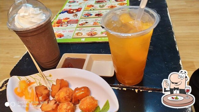 Menu at Trà Sữa Fly Chicken restaurant, Ho Chi Minh City