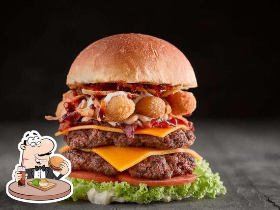 Menu at Burger Zone, Hyderabad, Jamuna Towers