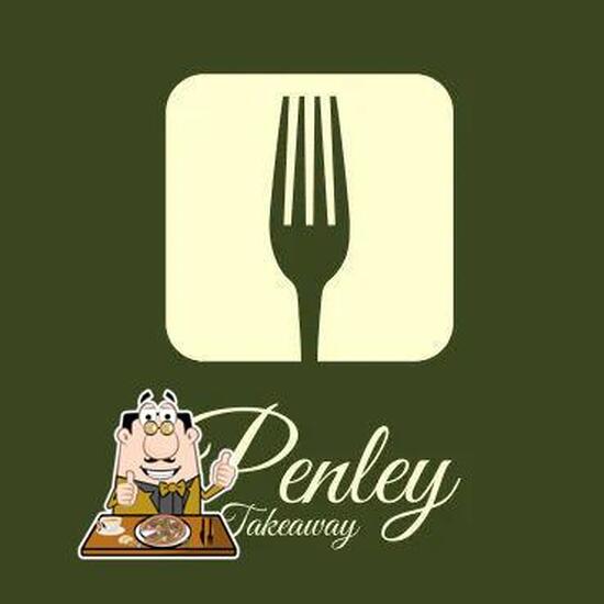 Menu at Penley Takeaway pizzeria, Overton