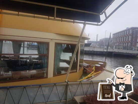 Menu at De Pannenkoekenboot, Amsterdam