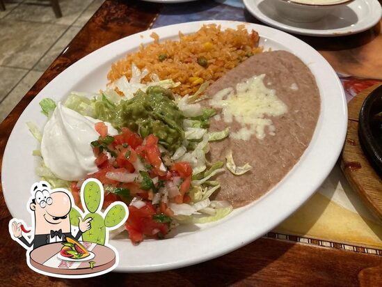 Menu at Casa Maria’s mexican restaurant, Chouteau