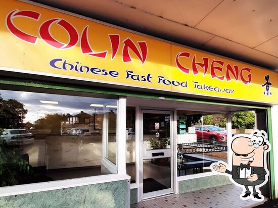 Menu at Colin Cheng fast food, Middlesbrough