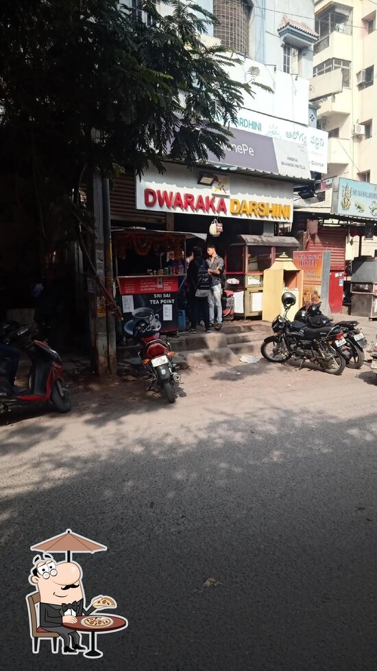 Menu at Dwaraka Darshini, Hyderabad