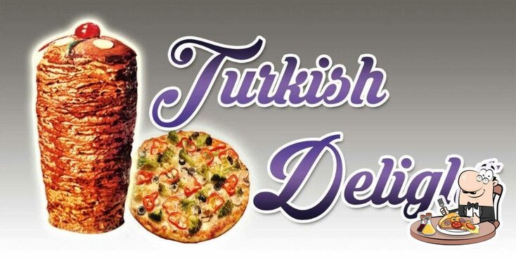 Menu at Fast-food Turkish Delight restaurant, Grenoble