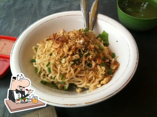 Menu at Pangsit Mie Ayam Ronggolawe, Surabaya, Jl. Raya Kertajaya Indah