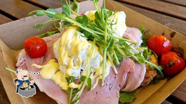 Menu at The Orange Box cafe, North Fremantle