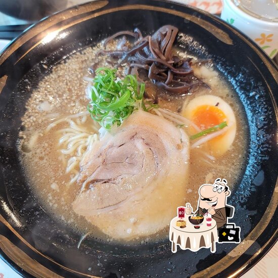 Menu at Tiger Ramen restaurant, Hong Kong