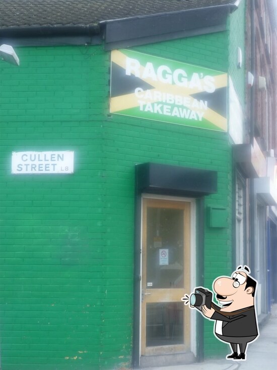 Menu at Raggas Caribbean Cafe, Liverpool, 58 Smithdown Rd