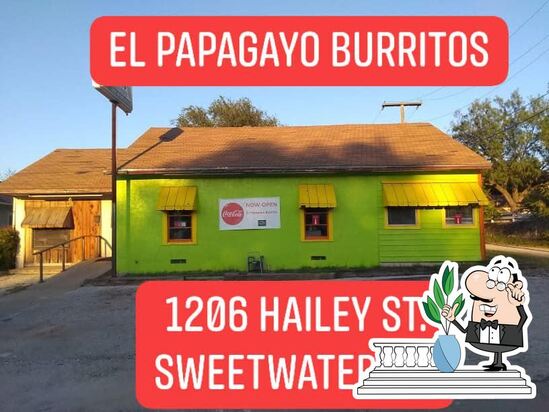 Menu at El Papagayo Burritos restaurant, Sweetwater
