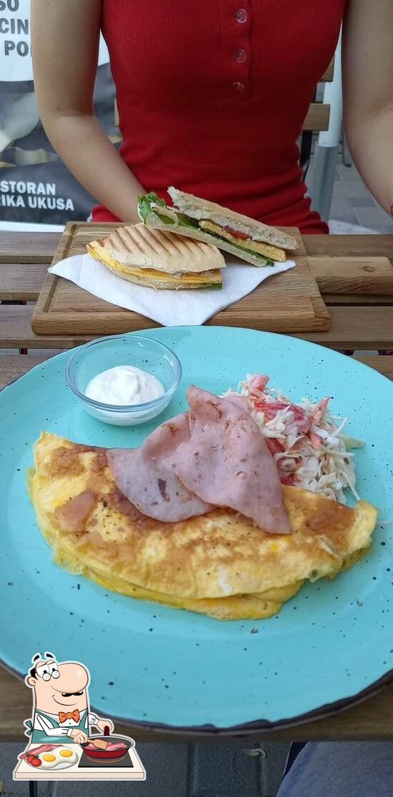 Speisekarte von Fabrika Ukusa restaurant, Teslić