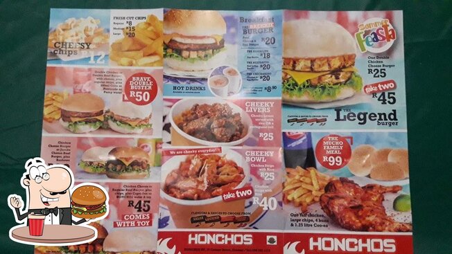 Honchos connor BP Estcourt, Estcourt - Restaurant menu, prices and reviews