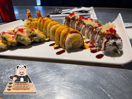 Carta de Red 8: Asian Cuisine and Sushi Bar, Rexburg
