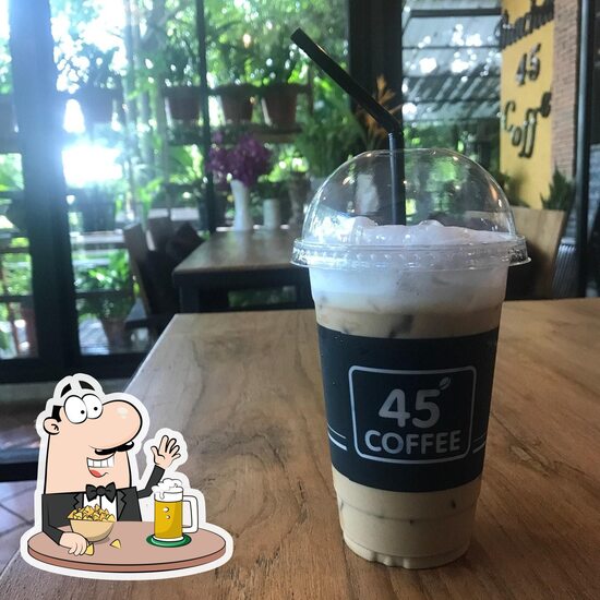 Menu at 45 coffee, Ban Paen