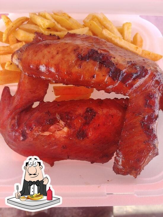 Menu at Big c's bbq, Denham Springs