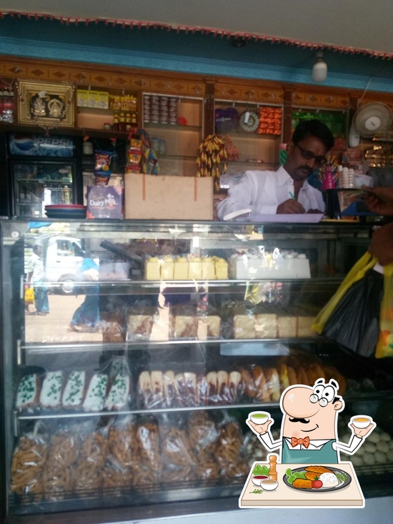 Menu at City Bakery, Jagaluru