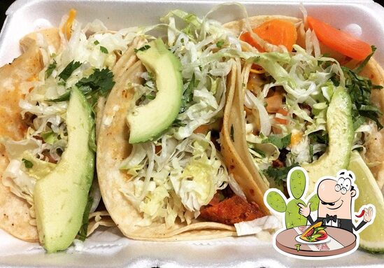Menu at Tacos El Rodeo Food Truck restaurant, Philadelphia, Washington Ave