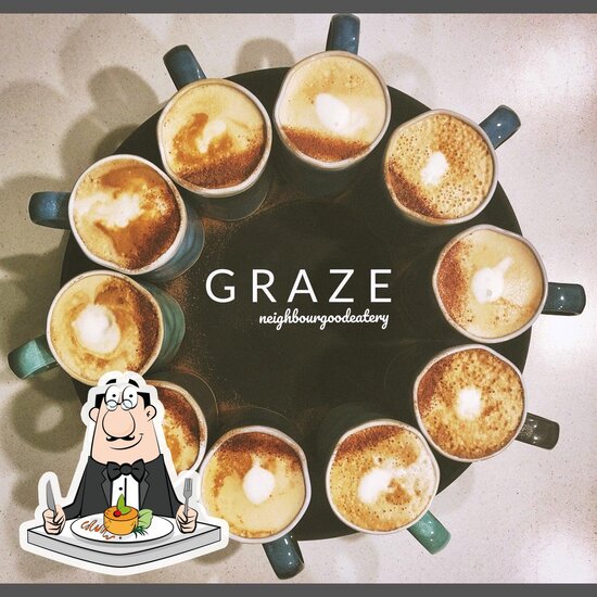 Menu at GRAZE eatery restaurant, Vredenburg