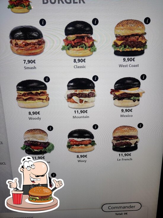 Black & White Burger LLN, Ottignies-Louvain-la-Neuve - Restaurant menu ...